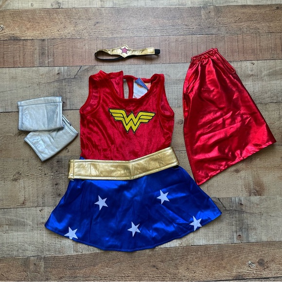 Costumes | Wonder Woman Halloween Dress Up Costume Girls Small | Poshmark